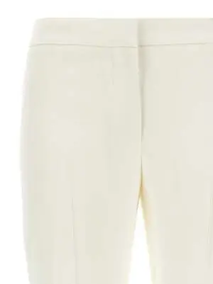 Alexander McQueen Crepe Straight Pants