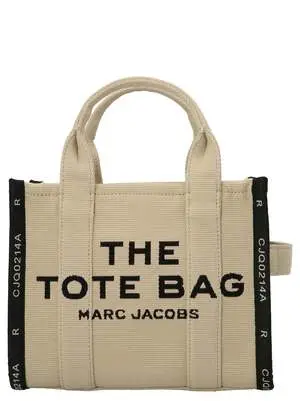 Marc Jacobs The Jacquard Small Tote' Handbag - Beige