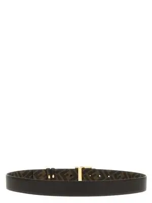 Fendi Squared Ff Reversible Belt