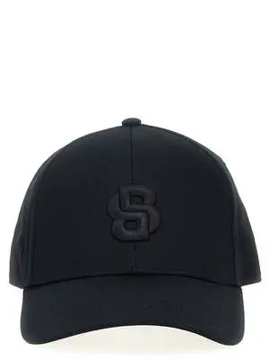 Hugo Boss Logo Embroidery Cap - Black