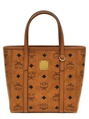 Mcm Toni' Mini Shopping Bag - Brown