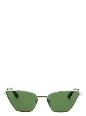 Alexander McQueen Cat-eye Sunglasses - Multicolor