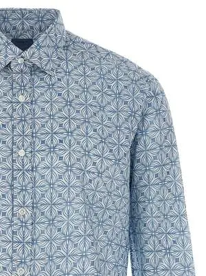 BARBA NAPOLI Vintage Printed Shirt