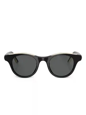 Brunello Cucinelli Round-frame Sunglasses - Black