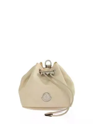 Moncler Drawstring Bucket Bag - Neutrals