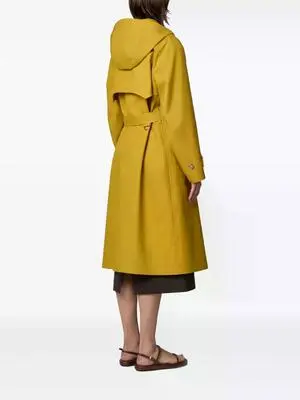 TOD'S Belted Double-breasted Trench Coat