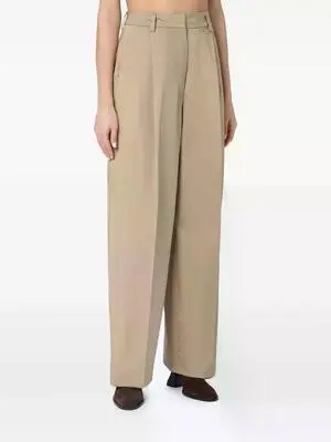 THELATEST High-waisted Trousers - Neutrals
