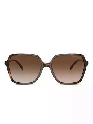 Michael Kors Logo-plaque Sunglasses - Brown