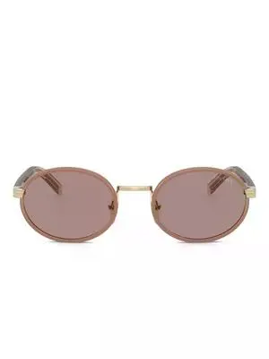 Prada Round Frame Sunglasses - Pink
