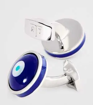 Tateossian Milos Evil Eye Cufflinks