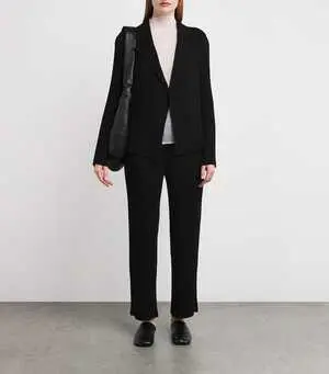 Issey Miyake Hatching Pleats Trousers