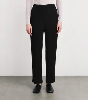 Issey Miyake Hatching Pleats Trousers