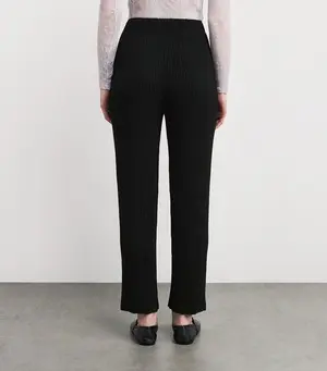 Issey Miyake Hatching Pleats Trousers
