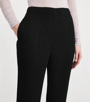 Issey Miyake Hatching Pleats Trousers