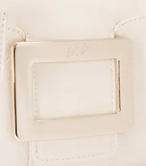 ROGER VIVIER Patent Leather Belle Vivier Top-handle Bag
