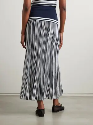 Faithfull The Brand Citara Maxi Skirt - Blue