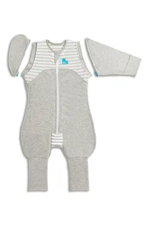 LOVE TO DREAM Swaddle Up™ Transition Sleep Suit - Stripe Gray
