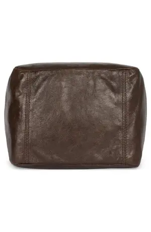 Jeffrey Campbell Boxed-up Leather Crossbody Bag - Espresso