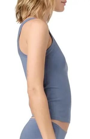 FLORENCE BY MILLS Stretch Cotton Camisole - Grisaille