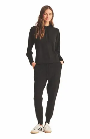 Naadam Off-duty Cashmere Hoodie - Black