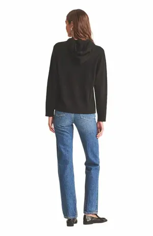 Naadam Off-duty Cashmere Hoodie - Black
