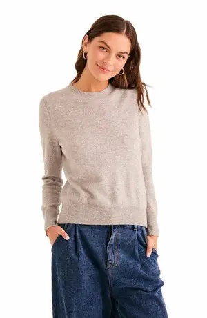 Naadam Original Cashmere Sweater - Cement