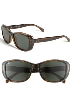 Ray-ban 56mm Rectangular Sunglasses