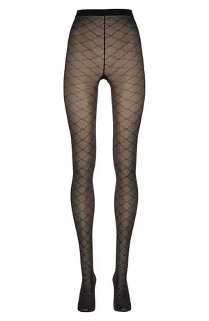 Wolford Sheer Patterned Tights