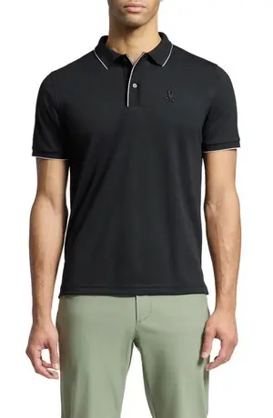 Psycho Bunny Bryce Performance Polo - Black