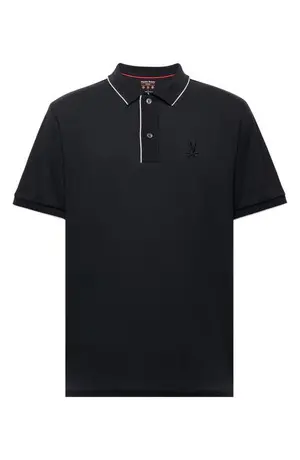 Psycho Bunny Bryce Performance Polo - Black