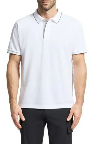 Psycho Bunny Bryce Performance Polo White