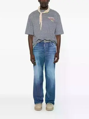 Dsquared2 Logo-embroidered T-shirt