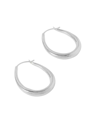 SOPHIE BUHAI Egg Small Hoop Earrings