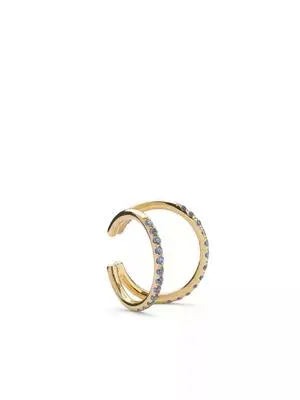 WE BY WHITEBIRD 14kt Yellow And Sapphire Ear Cuff - Gold