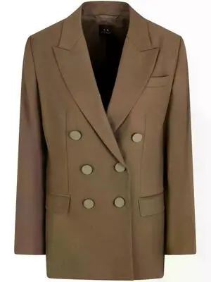 Armani Exchange Double-breasted Blazer