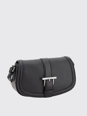 Alexander McQueen Crossbody Bag With Buckle Detail - Black