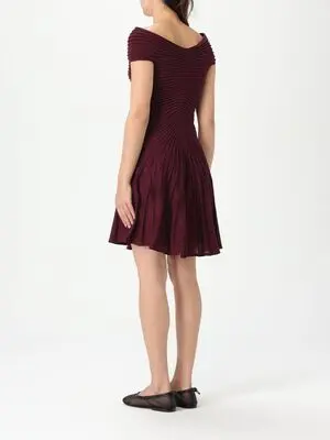 Alaïa Dress - Burgundy