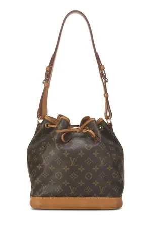 LOUIS VUITTON Monogram Canvas Bucket Bag - Brown