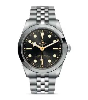 TUDOR Stainless Steel Automatic Watch - Black
