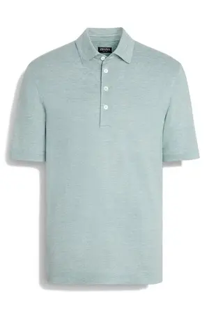 Zegna Linen Polo