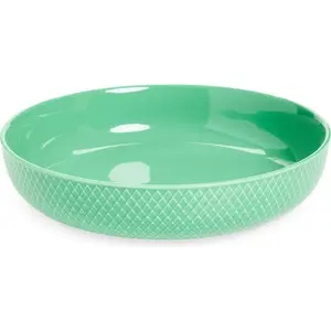 LYNGBY PORCELAEN Rhombe Color Serving Bowl - Green