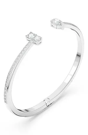 SWAROVSKI Mesmera Attract Bangle Bracelet - Silver