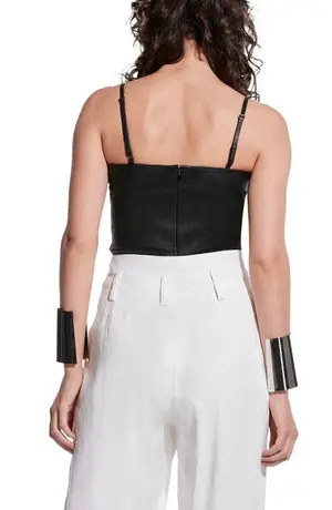 AS By DF Memphis Stretch Leather Camisole