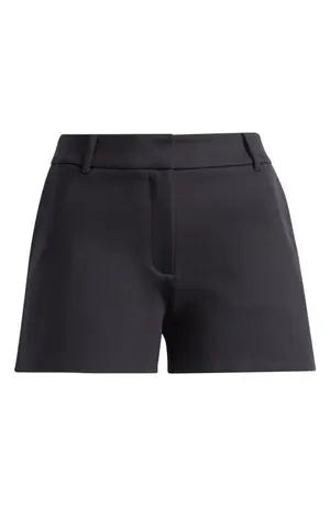 Commando Ceo Scuba Knit Tailored Shorts - Black