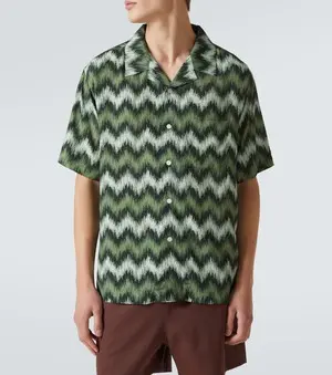 Missoni Zig Zag Bowling Shirt