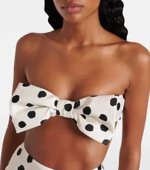 ADRIANA DEGREAS Strapless High-rise Two-piece Bikini Set