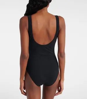 KARLA COLLETTO Lenora Bow Detail One Piece Swimsuit - Black