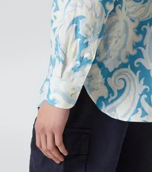 Etro Floral Linen Shirt