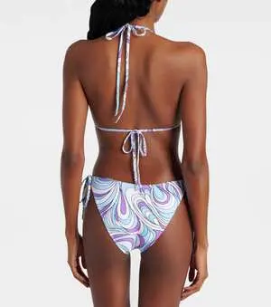 Melissa Odabash Cancun Bikini Top - Blue