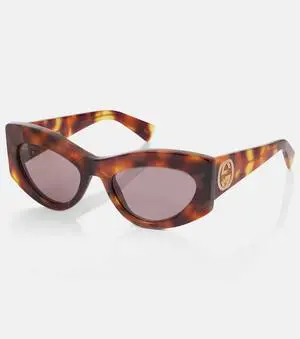 Gucci Interlocking G Cat-eye Sunglasses